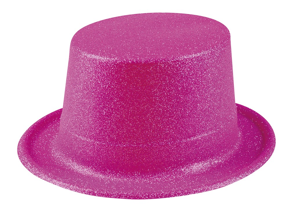 Csillamos-cilinder neon pink